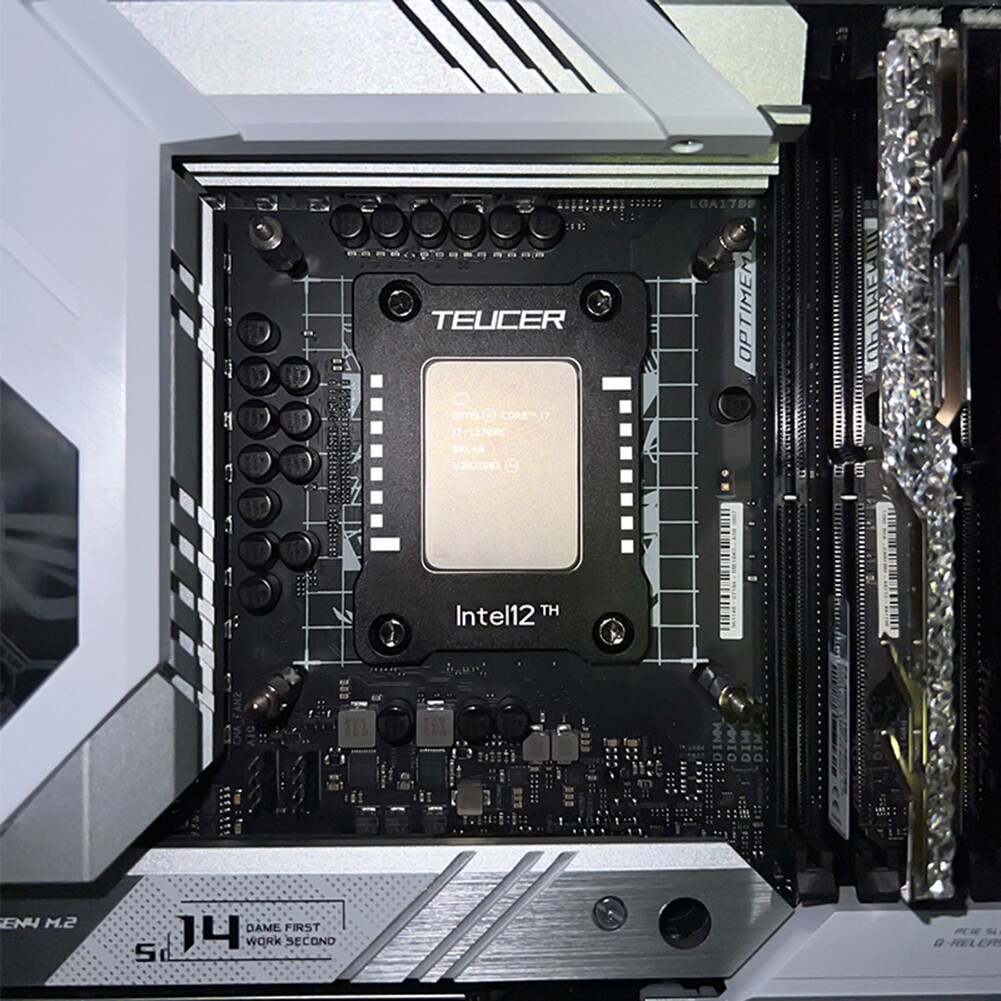 LGA1700-BCF CPU Contact Frame Aluminum Alloy 12 Generation for Intel ...