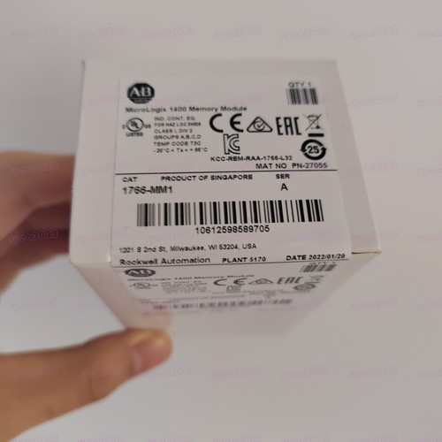 New Factory Sealed 1766-MM1 SER A MicroLogix 1400 Memory Module Catalog ...