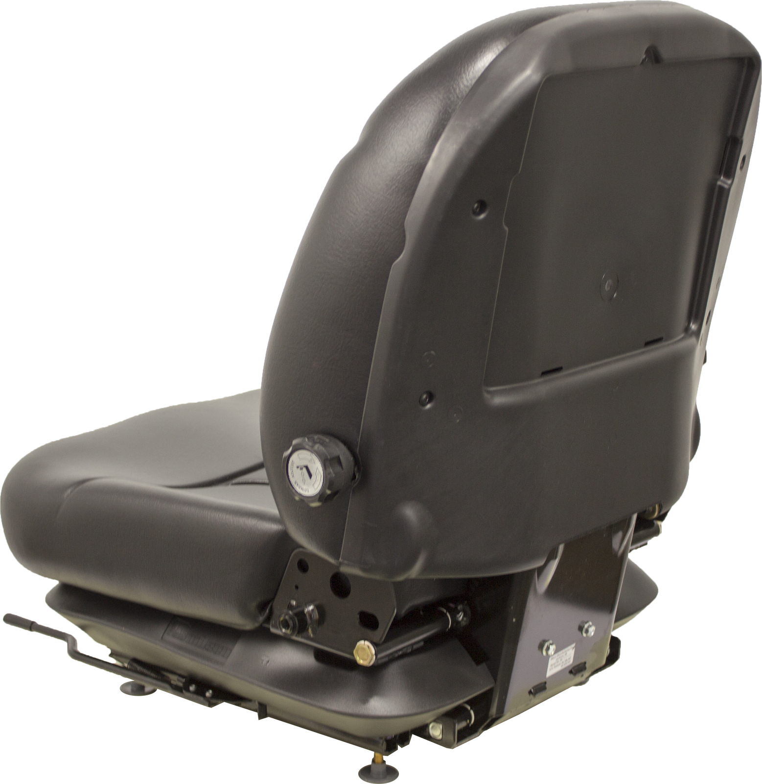 Fits Ferris Lawn Mower Seat & Mechanical Suspension - Black Vinyl | eBay