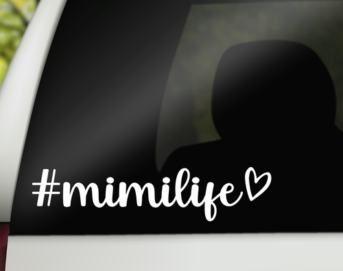 Mimilife Vinyl Decal, Mimi Decal for Car, Tumbler Laptop, Mimi Sticker ...