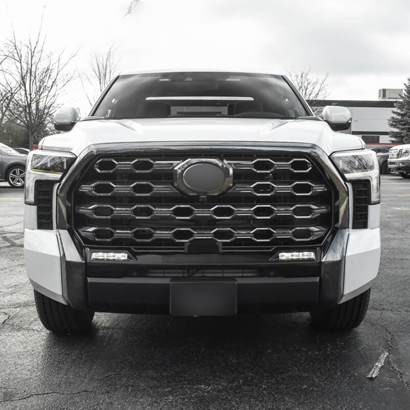 Front Bumper Grille Trim Molding Surround Fit Toyota Tundra Capstone ...