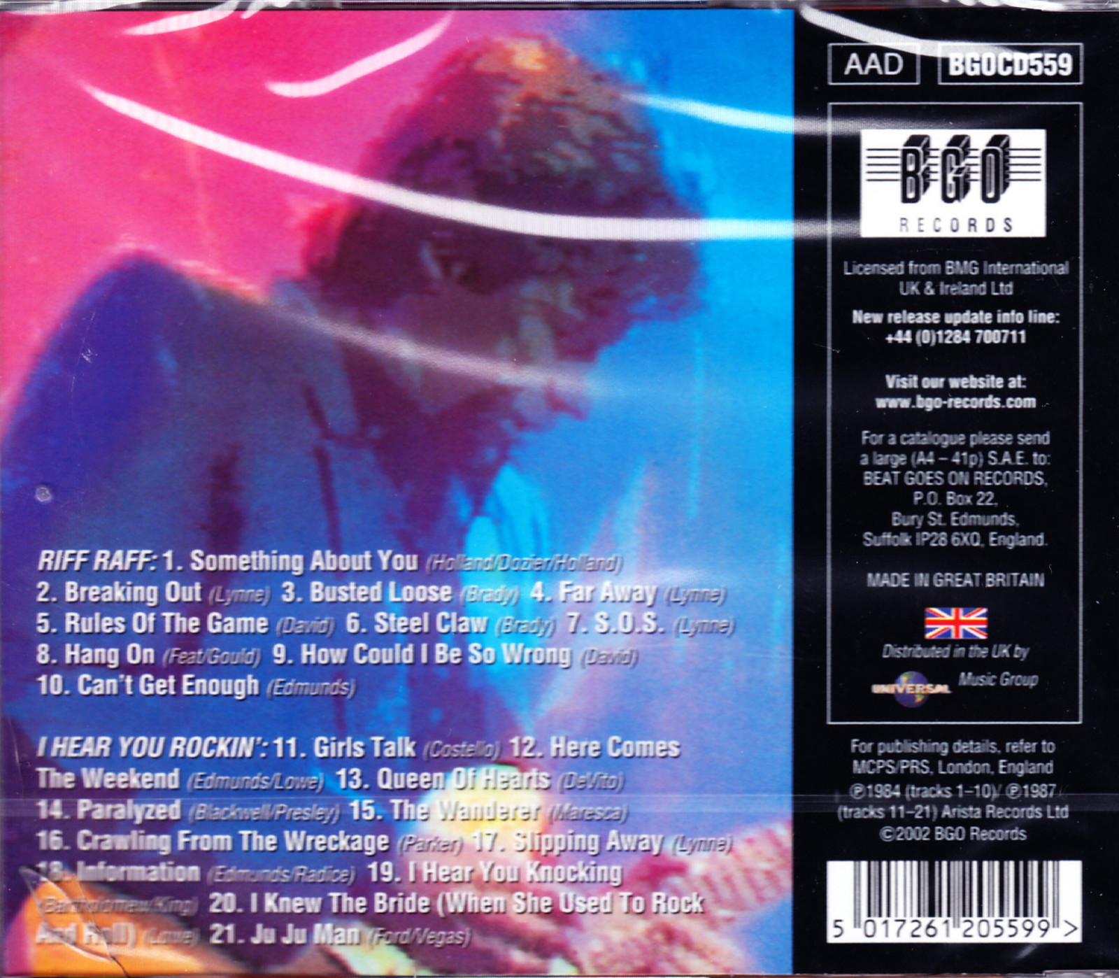 DAVE EDMUNDS riff raff i hear you rockin´ greatest hits CD NEU / NEW ...