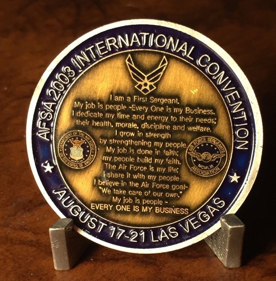 US Air Force AFSA 2003 International Convention 1st Sgt's Challenge ...
