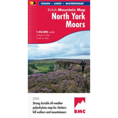 North York Moors (British Mountain Map) | eBay UK