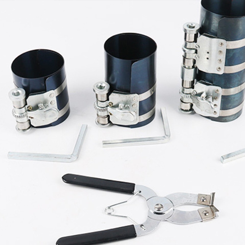 Piston Ring Compressor Assembly Pliers Repair Piston Installation Tool ...