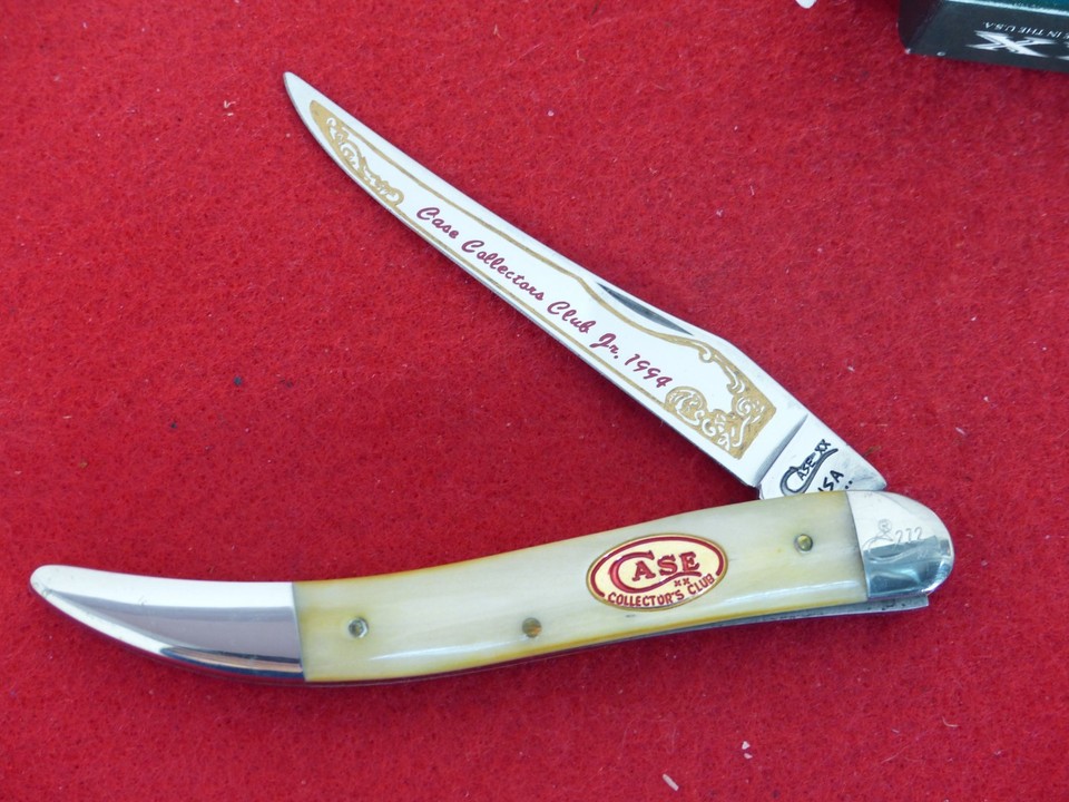 Case XX USA BW10093 SS white Bone 1994 JR Member CCC Toothpick mint ...