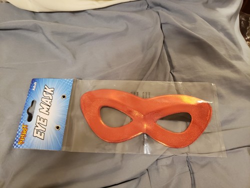 Adult Red Eye Mask ~ SPIRIT HALLOWEEN COSTUME PARTY EYE MASK | eBay