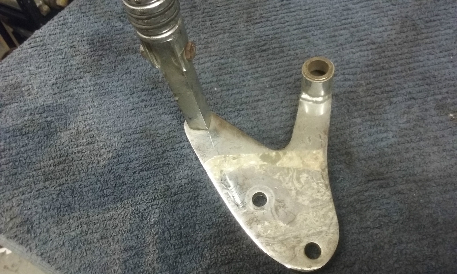 HARLEY PANHEAD SHOVELHEAD CUSTOM FORWARD CONTROL BRACKET FOR CUSTOM USE ...