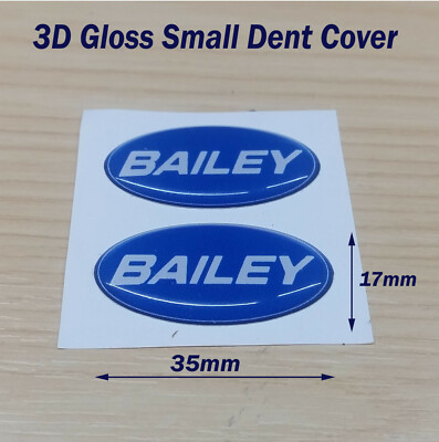 2 Bailey Ranger Miniature Resin 3D Gloss Stickers 35mm x 17mm Small ...