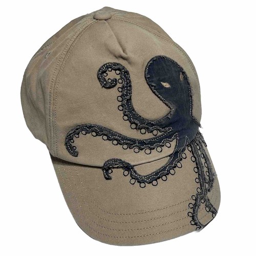 Gymboree Octopus Youth Kids Hat 5-7 Adjustable Ball Cap Baseball Brown ...
