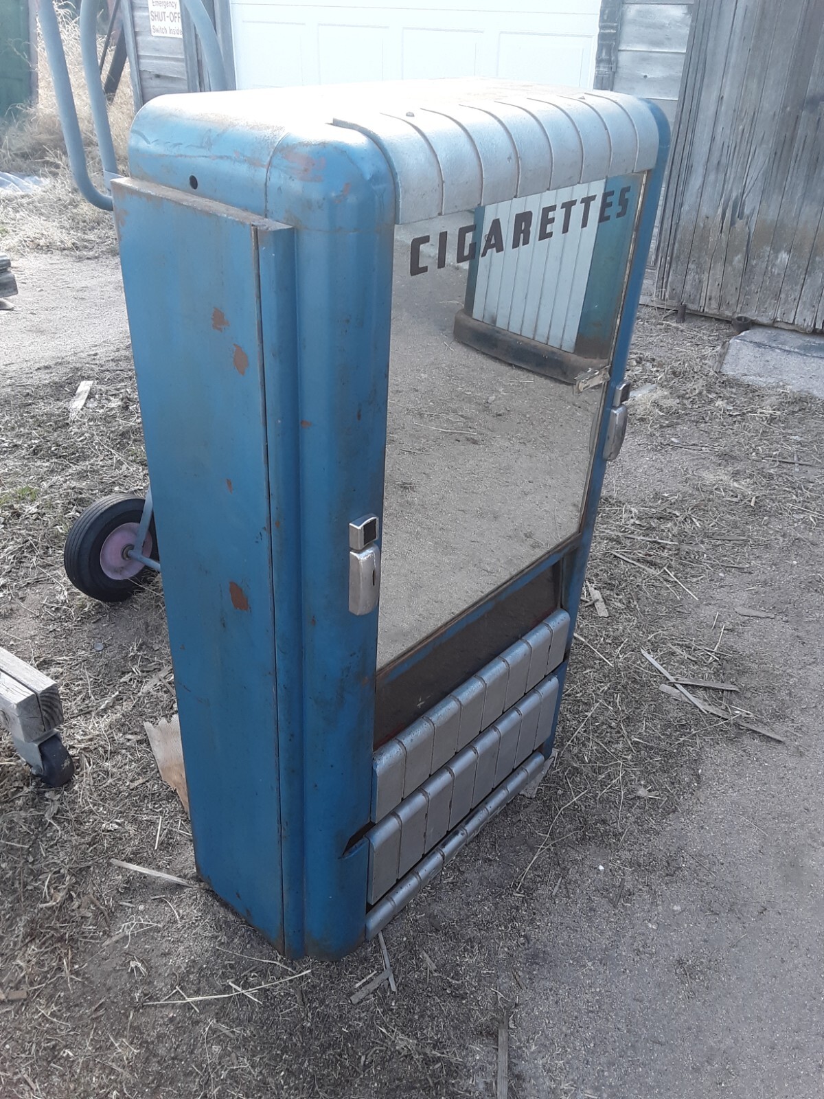 Vintage ROWE Art Deco Cigarette Vending Machine Cabinet | eBay