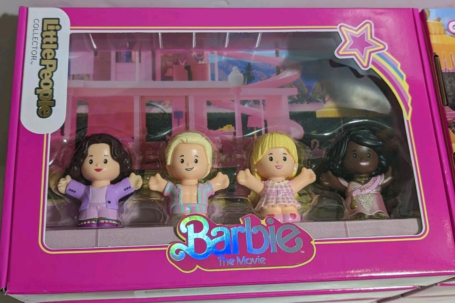 Little People Collector Barbie: The Movie Special Edition Figure Set ...