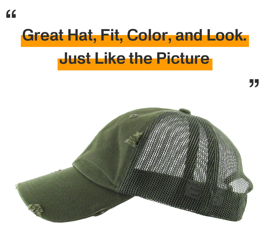 Vintage Distressed Mesh Back Dad Hat Baseball Cap Unconstructed | eBay