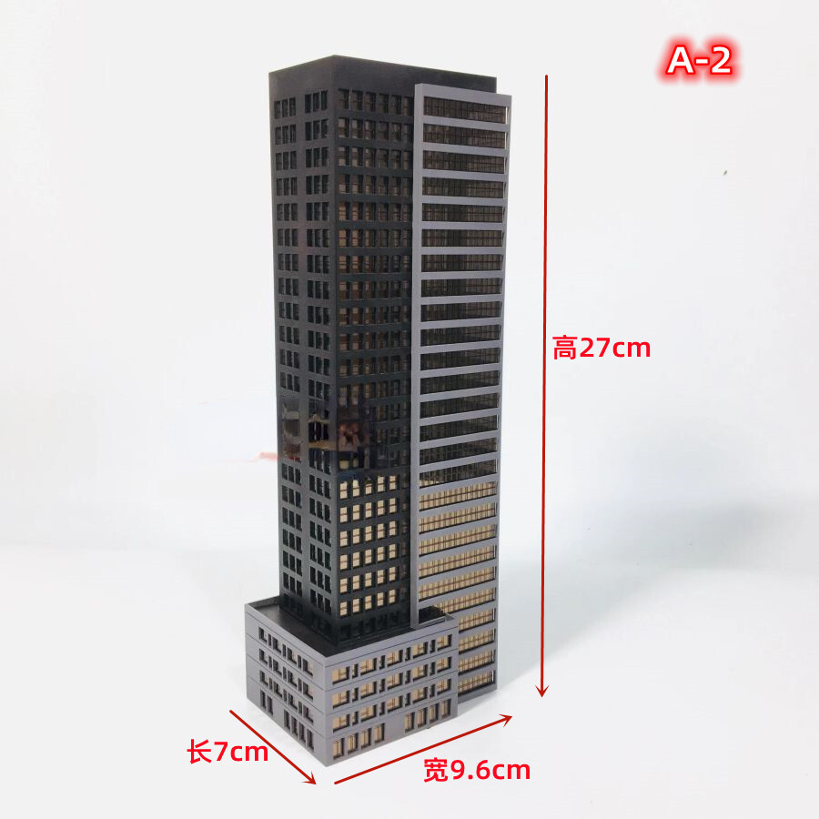 1:300 Diorama Building Model High-rise Skyscraper Scene Architectural ...