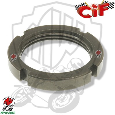 GHIERA FILETTATA BLOCCAGGIO SERIE STERZO GILERA TYPHOON 4T 2V 125 2010 ...
