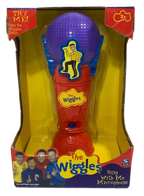 2003 RARE HTF NIB THE WIGGLES SING WITH ME MICROPHONE WORKING SEALED ...