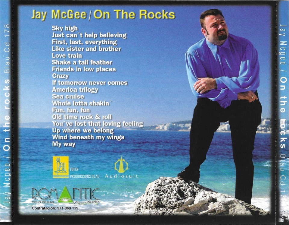 Jay McGee - On The Rocks - CD - autographed by the artist | eBay