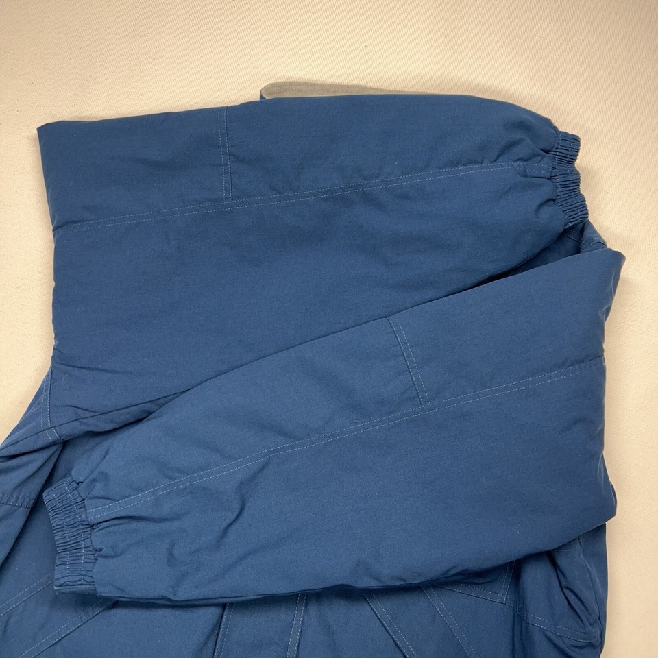 VTG Ford Jacket Mens XL Blue Full Zip Factory Uniform Workwear Truck ...