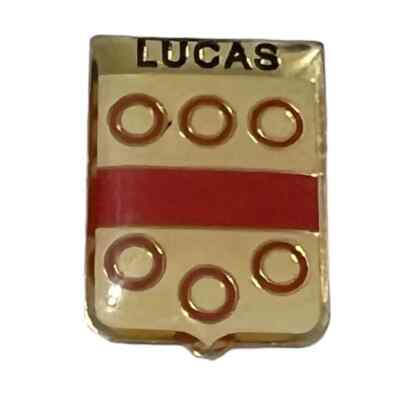 Lucas Shield Arms Vintage Lapel Vest Hat Pin A19 | eBay