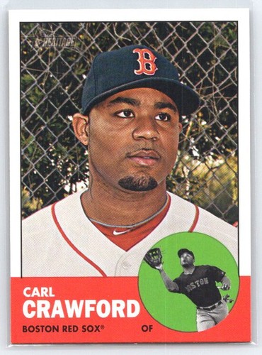 2012 Topps Heritage Carl Crawford #96 Boston Red Sox | eBay