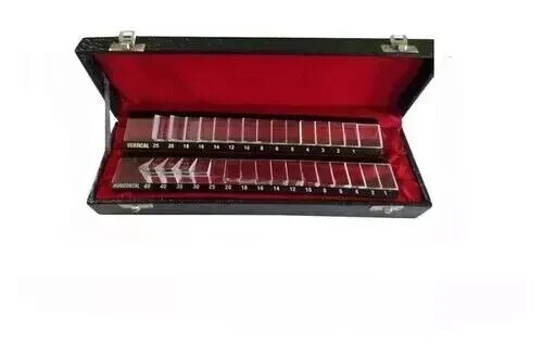 Prism Bar Set Vertical & Horizontal For Ophthalmology & Optometry ...