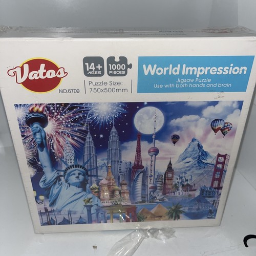 World Impression Jigsaw Puzzle 1000 pc BRAND NEW by Gull 750x500mm FREE ...