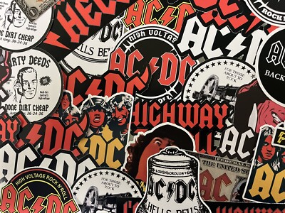 Ac/dc Sticker Pack | eBay