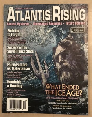 Atlantis Rising What Ended The Ice Age Research Sept/Oct 2015 FREE ...