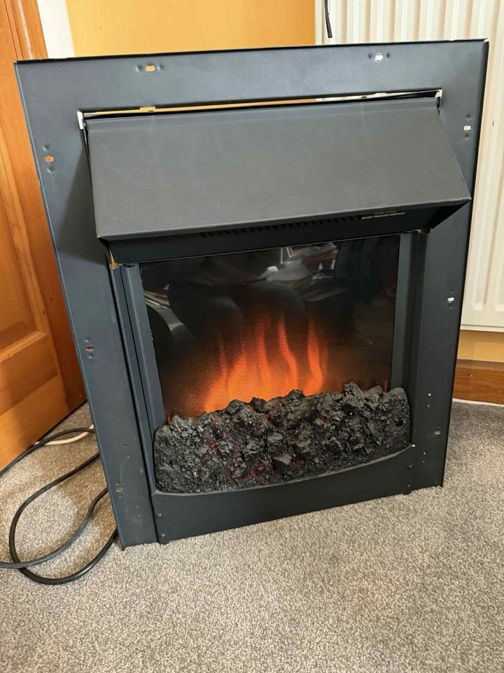 Focal Point Brass Coal Effect Electric Fire Heater 2000W 5060180213992 ...
