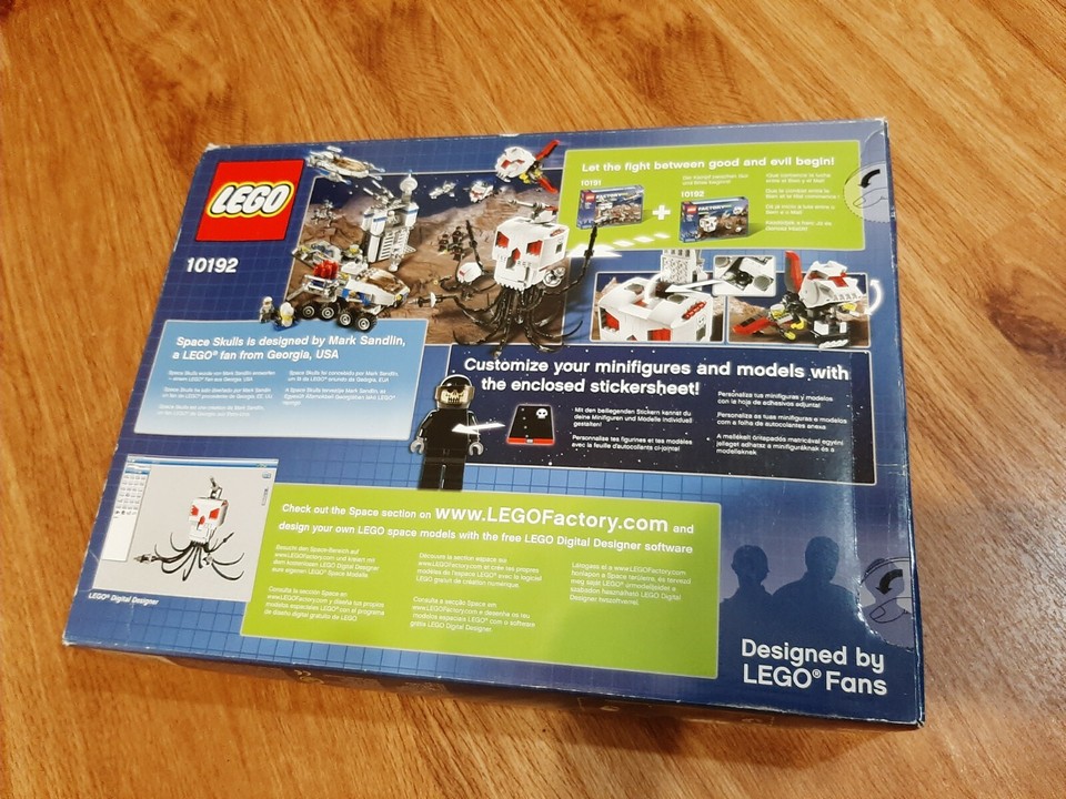 Lego Factory 10192 Space Skulls 956 pieces Never Opened | eBay