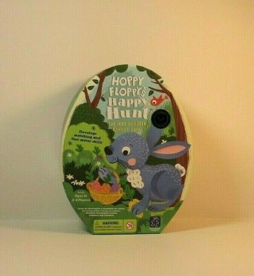 Educational Insights Hoppy Floppy's Happy Hunt Matching Preschool Game ...
