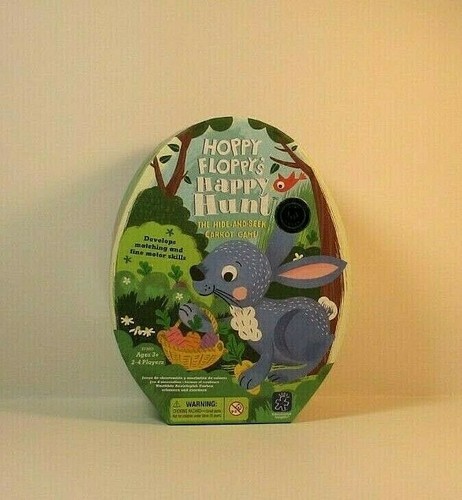 Educational Insights Hoppy Floppy's Happy Hunt Matching Preschool Game ...