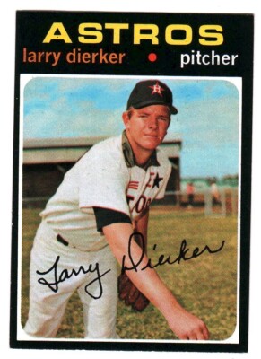 1971 Topps #540 Larry Dierker, Houston Astros | eBay