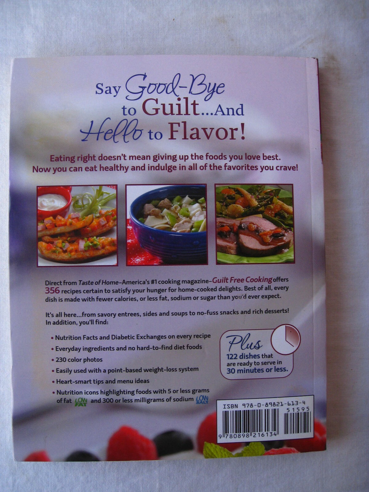 Guilt Free Cooking. 356 Home-Style Recipes for Healthier Living - 2008 ...