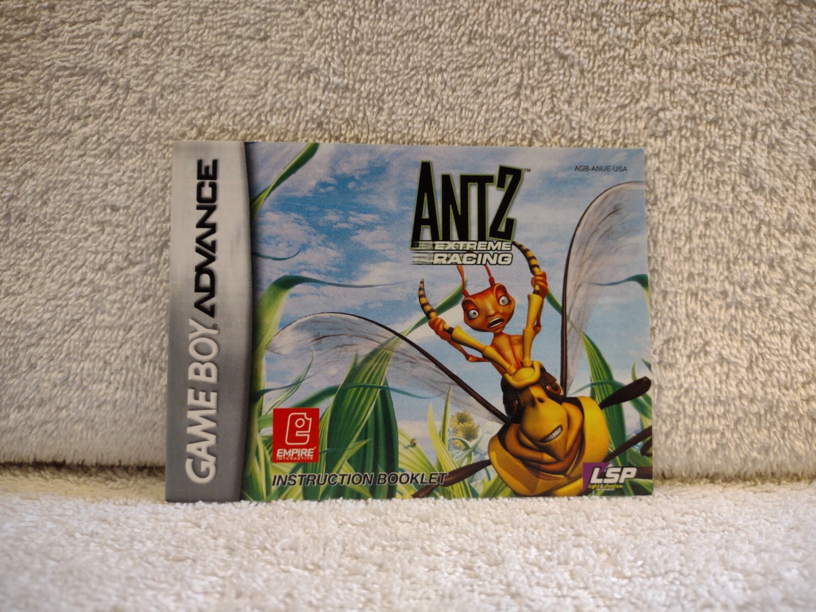 Antz Extreme Racing - (Gameboy Advance) Instruction Manual ONLY FREE ...