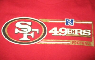 Team Apparel SAN FRANCISCO 49ers (SM) T-Shirt w/ Tags | eBay