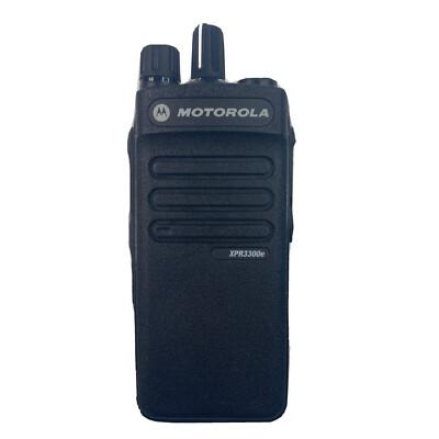 NEW Motorola Mototrbo XPR3300e UHF 403-512MHz Digital Portable ...