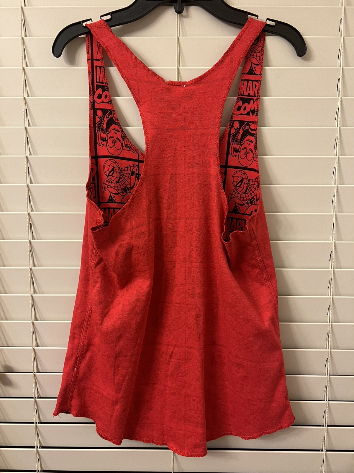 Marvel Red Racerback Tank Top Women’s Small Captain America Iron Man ...