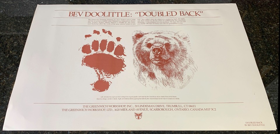 BEV DOOLITTLE - DOUBLED BACK - Signed & Numbered Limited Edition Mint ...