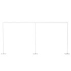 Extra Large Adjsutable 10x20FT Wedding Backdrop Stand Heavy Exhibition ...