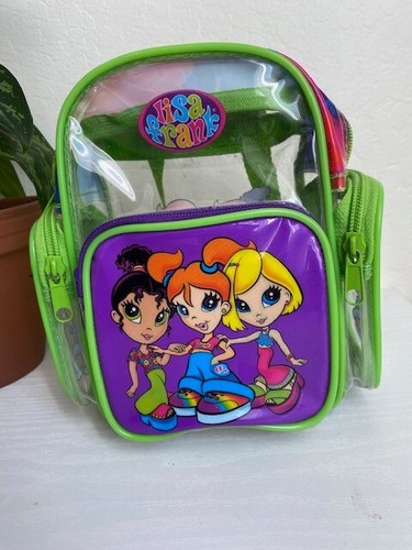 Lisa Frank Groovy Girls Mini Vintage 90s Y2K Funpack Clear Backpack ...