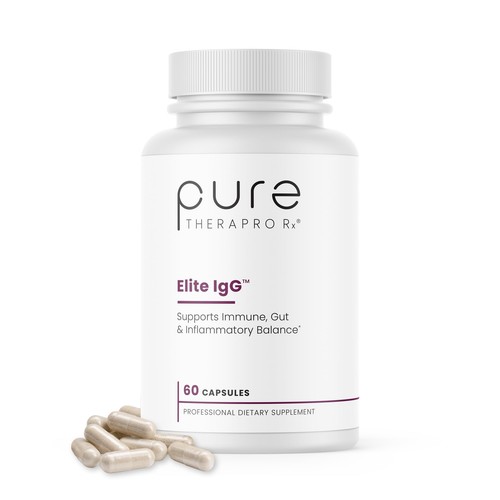 Pure TheraPro Rx Elite IgG Immunoglobulin Supplement | 1100+ mg IgG IGA ...