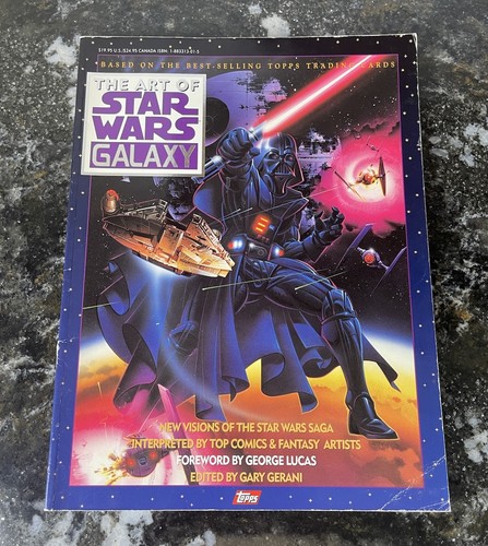 VINTAGE The Art of Star Wars Galaxy by Gary Gerani (1993, Trade ...