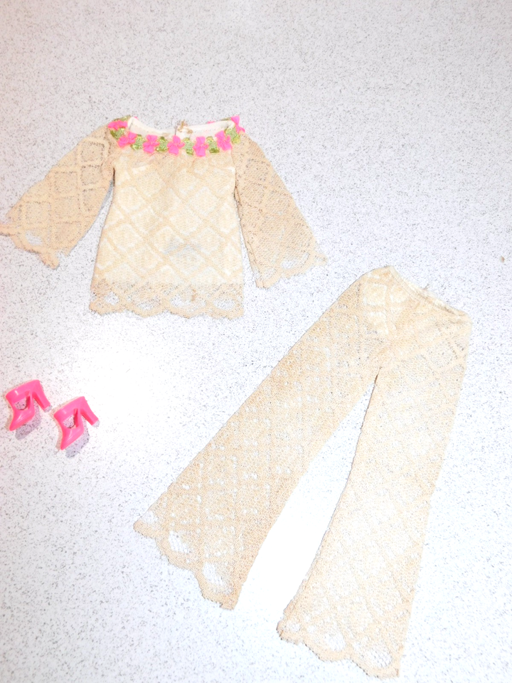 Barbie: VINTAGE Complete LACE CAPER Outfit! | eBay