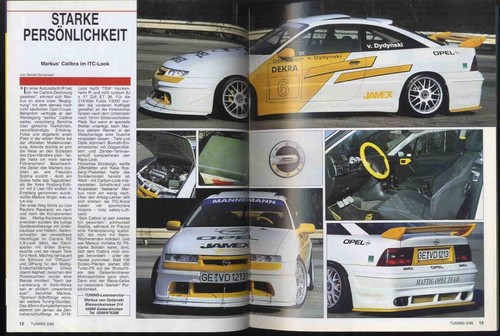 d1353 96.5 6 TUNING HEFT 3 Mercedes Benz E Class Coupe Fiat Opel ...