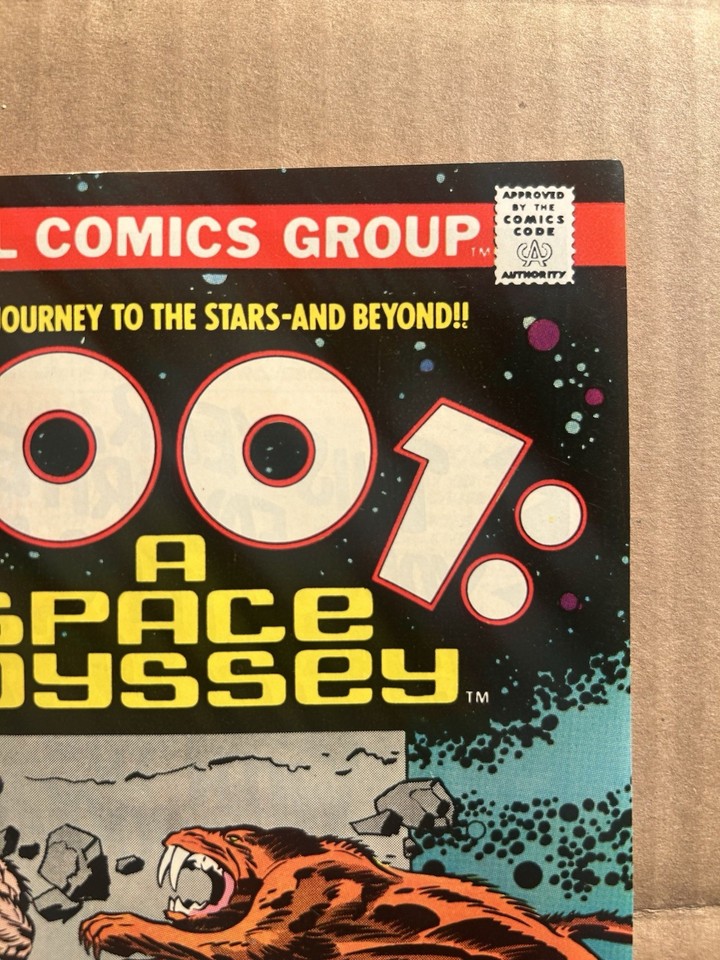 2001: A Space Odyssey #1 1976 Marvel Comics based on Stanley Kubrick ...