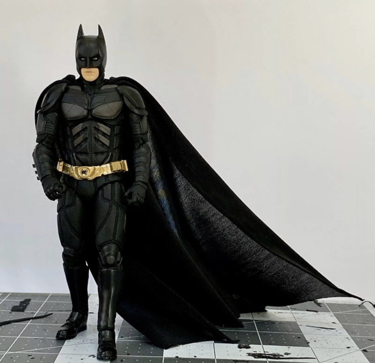 CAPE ONLY Wired cape for MAFEX Batman 3.0 1:12 DC Collectibles | eBay