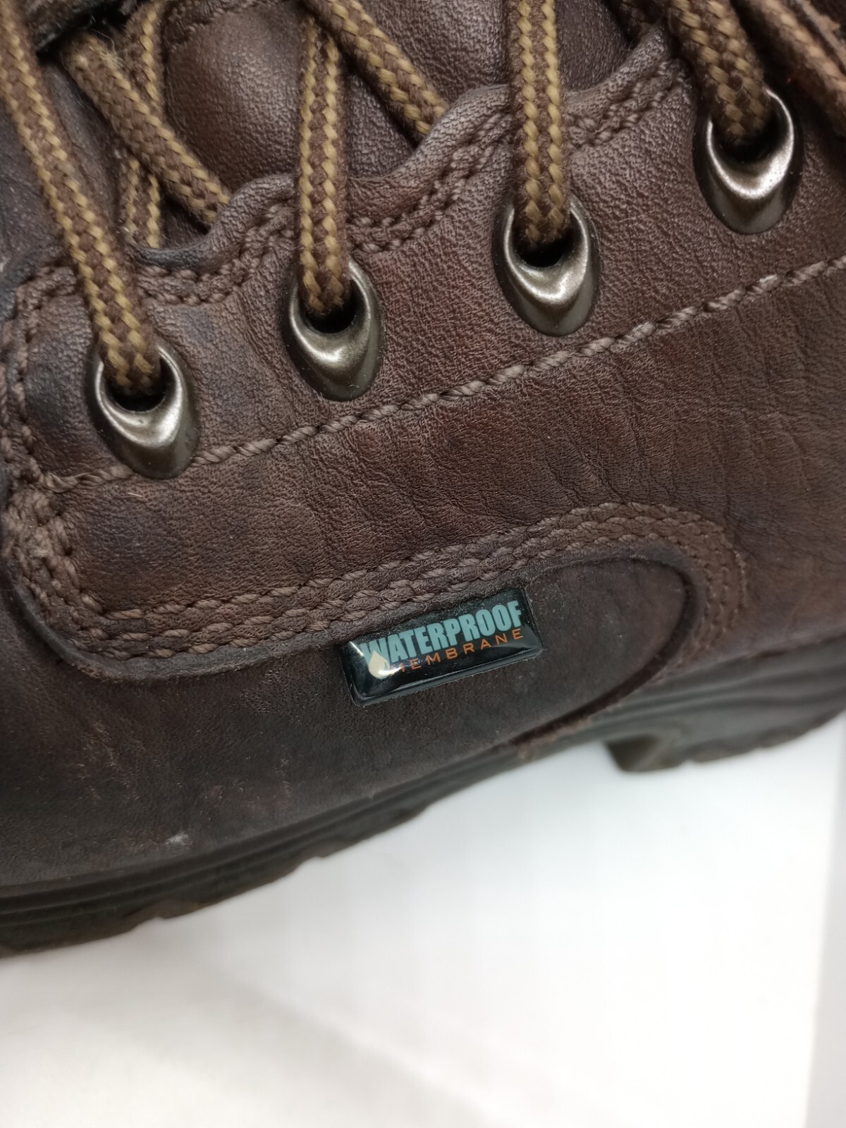 Timberland Pro Series Women's Boots Work Waterproof Sz 9M Brown Leather ...