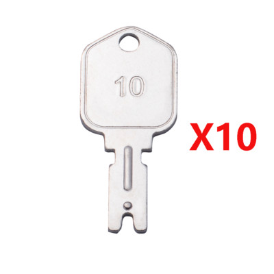 10 Equipment Key For Clark Daewoo Hyster Yale JLG Forklift Equipment ...