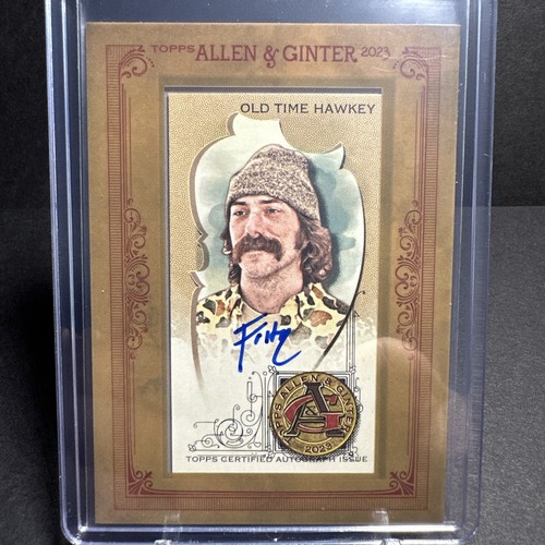 2023 Topps Allen & Ginter Old Time Hawkey Framed Mini Auto | eBay